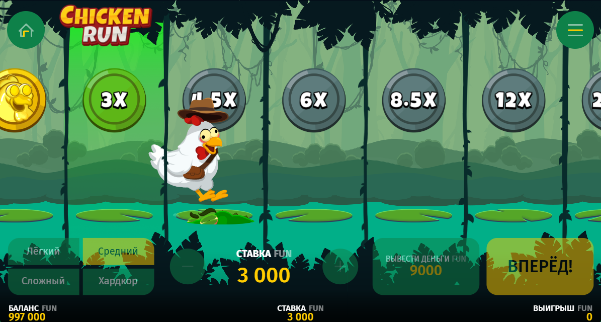Chicken Run Game by PoggiPlay – Play Demo & Real Mode